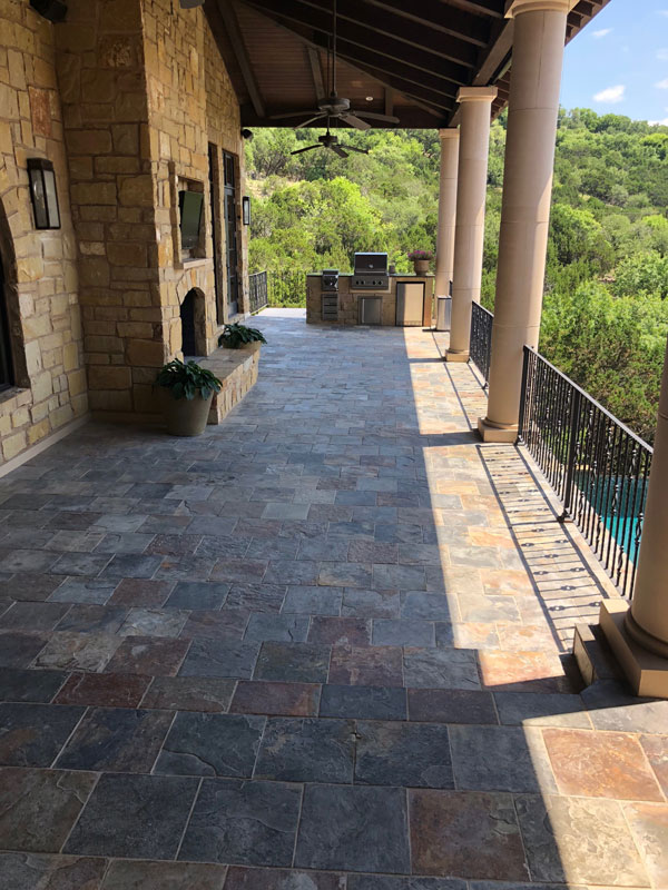 Before and After photos showing our professional Austin packing services